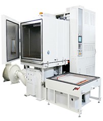 Temperature and humidity environmental vibration test system